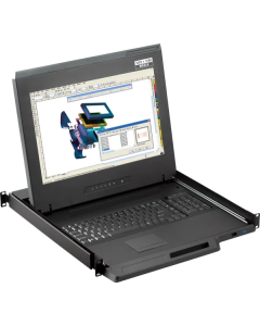 Rack Mount Slide Drawer Monitors - Industrial Monitors